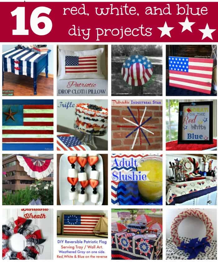 16 Red, White, and Blue DIY Projects-Petticoat Junktion