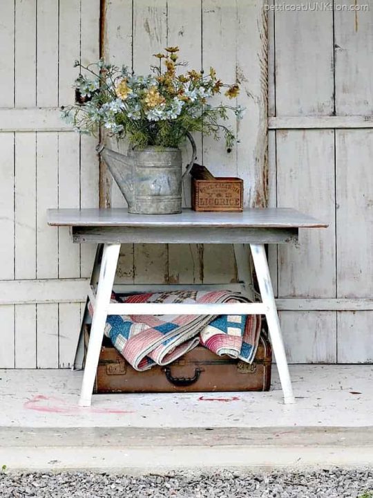 30 Creative DIY Tabletop Makeover Ideas - Petticoat Junktion