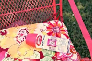 Spray Paint Mesh Metal Outdoor Patio Furniture - Petticoat Junktion