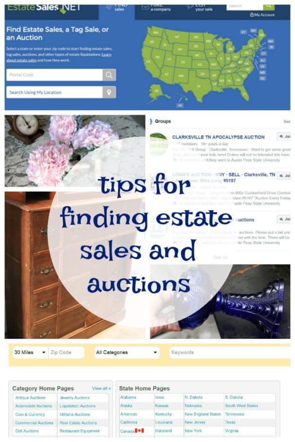 Find Estate Sales And Auctions Near Me Close By