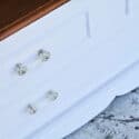 Change The Look Of A Cedar Chest With Paint And Drawer Pulls