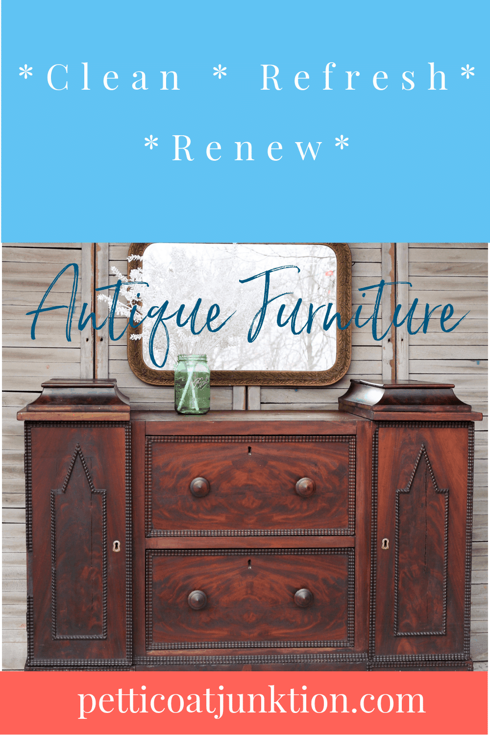 Saving Antique Furniture From The Paint Brush - Petticoat Junktion