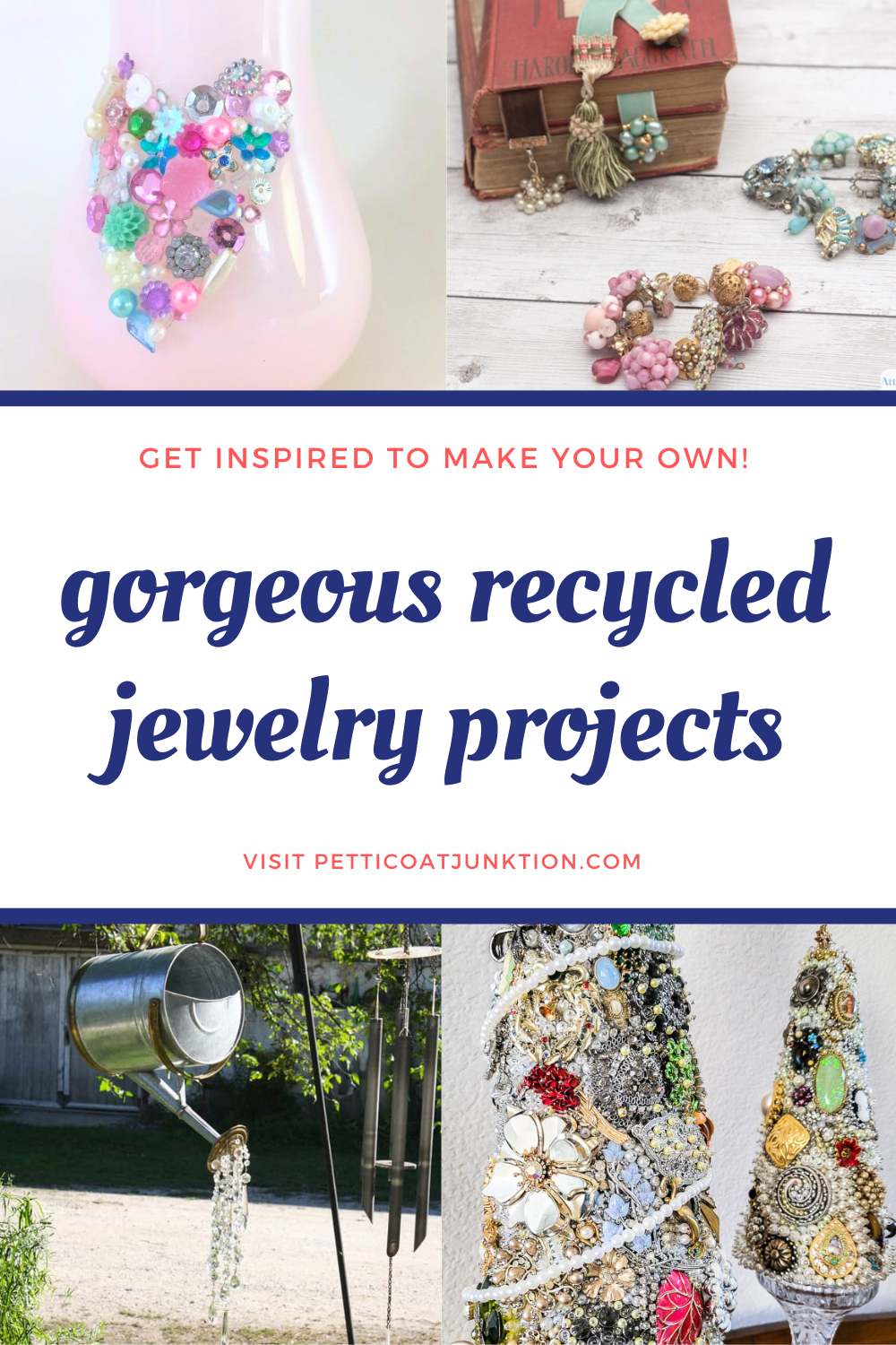 13 Recycled Jewelry Projects - Petticoat Junktion