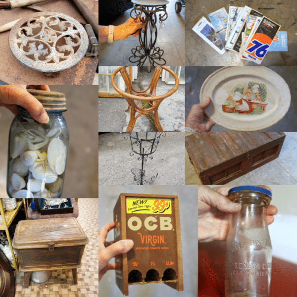 Junk Finds: Fantastic Elephant Planter, Silverware Chest, Wood Trunk ...