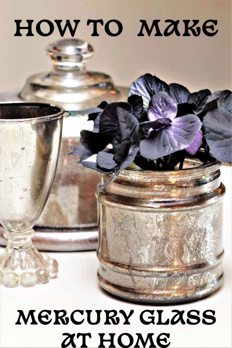 DIY Multi-Colored Mercury Glass With Silver, Gold, And Bronze Spray Paints